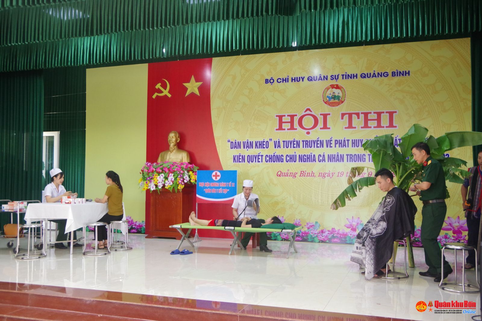 Bộ Chỉ huy Quân sự tỉnh Quảng Bình: Tổ chức Hội thi Dân vận khéo cụm 3 năm 2023